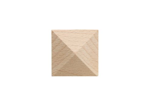 Diamond wood corner block | Ebanisteria Marelli