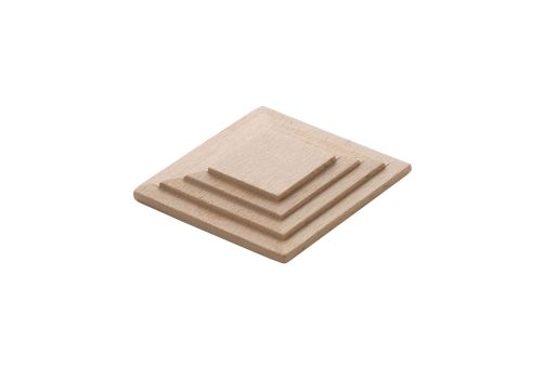 Square wood corner block | Ebanisteria Marelli