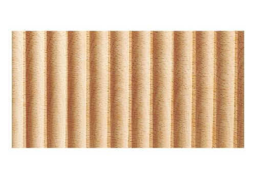 Wave wood moulding | Ebanisteria Marelli