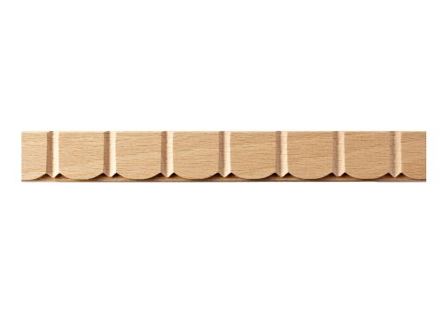 Carved fluted wood moulding | Ebanisteria Marelli
